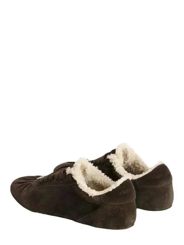 Dolce & Gabbana Ballet Suede Sneakers - Brown