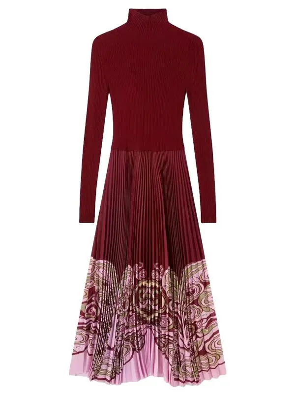 La DoubleJ Moondance Knit Dress - Red