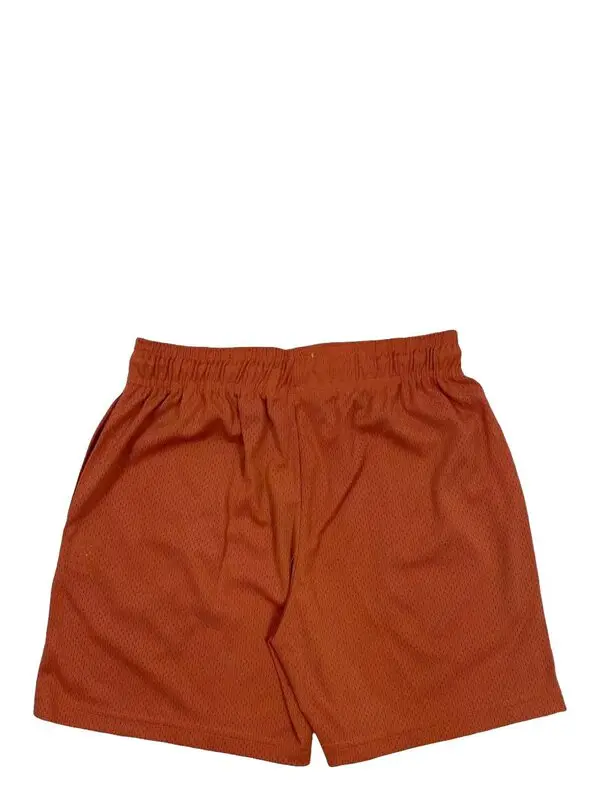 ERIC EMANUEL Logo Print Track Shorts - Orange