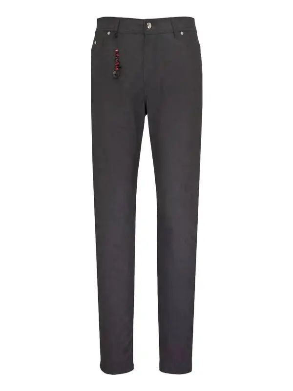 Marco Pescarolo Flannel Trousers - Grey