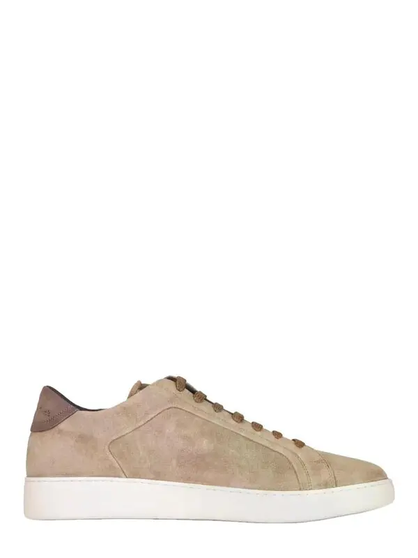 To Boot New York Monterey Suede Panelled Sneakers - Neutrals