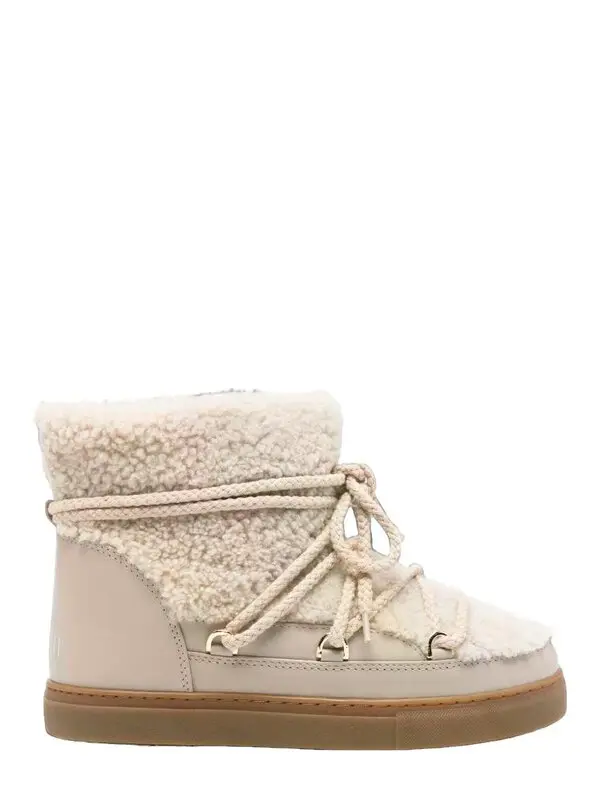 Inuikii Curly Ankle Boots - Neutrals