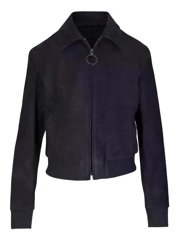 Akris Zip-up Bomber Jacket - Black
