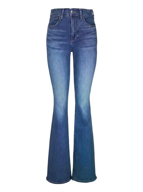 Veronica Beard Beverly Mid-rise Flared-leg Jeans - Blue
