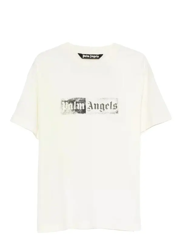 Palm Angels Logo-print T-shirt - White