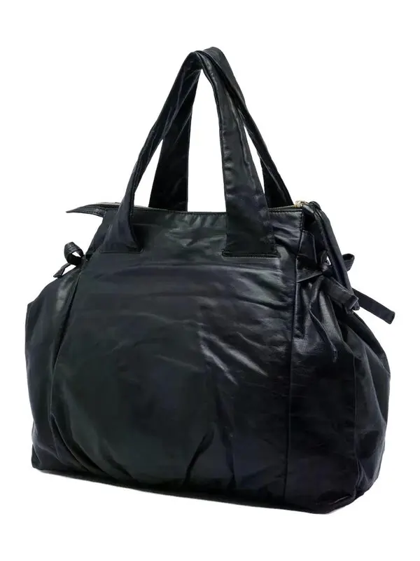 Gucci 2016-2026 Large Calfskin Hysteria Tote Bag - Black