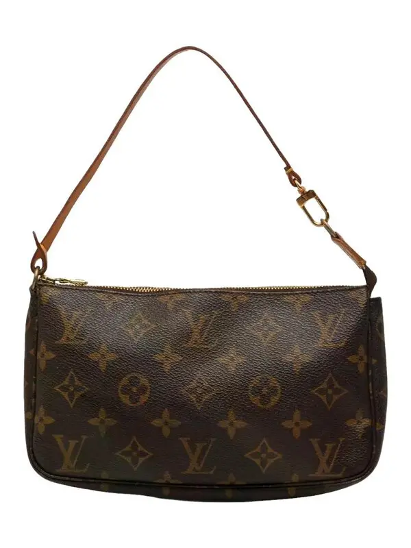 LOUIS VUITTON Monogram Pochette Accessoires Shoulder Bag - Brown