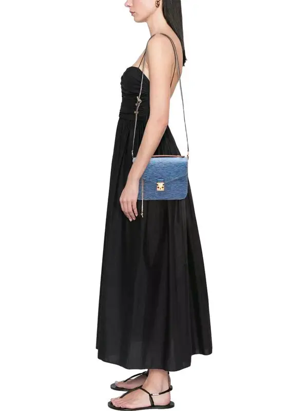 LOUIS VUITTON Pochette Metis Satchel - Blue