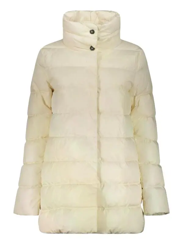 Herno Padded High-neck Coat - Neutrals