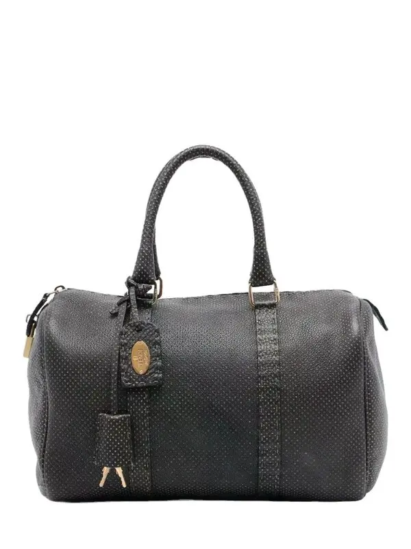 Fendi Selleria Boston Bag - Brown