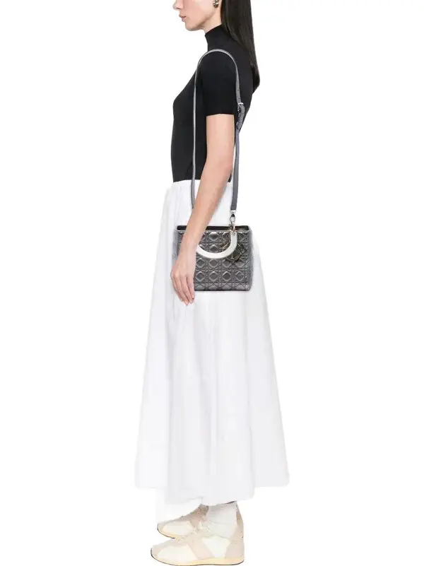 Dior Lady Satchel - Silver