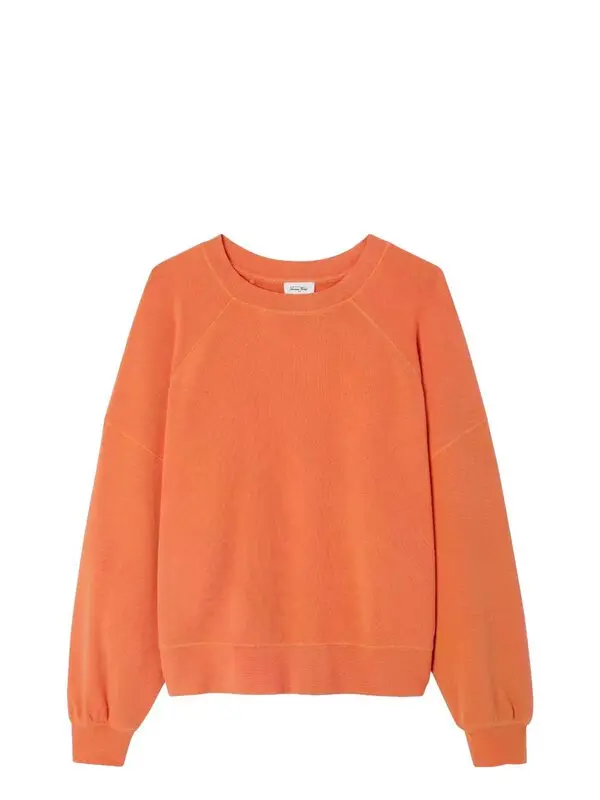 American Vintage Atubay Raglan-sleeve Sweatshirt - Orange