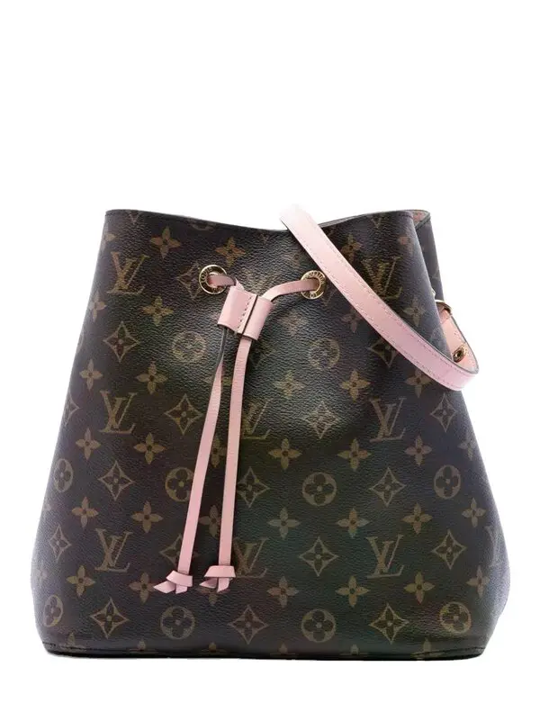 LOUIS VUITTON Monogram Neonoe Mm Bucket Bag - Brown