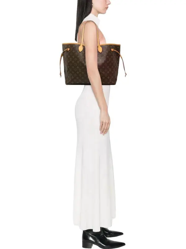 LOUIS VUITTON Monogram Neverfull Gm Tote Bag - Brown