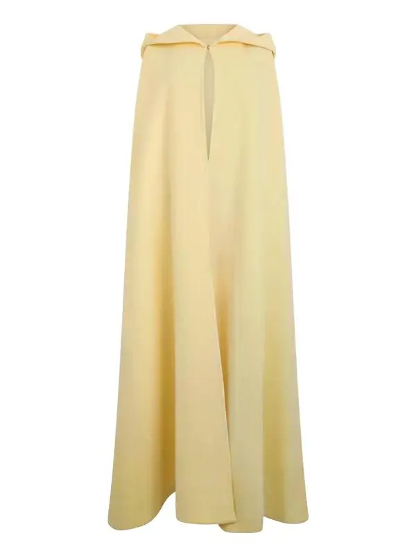 Philosophy Di Lorenzo Serafini Hooded Wool Cloak - Neutrals
