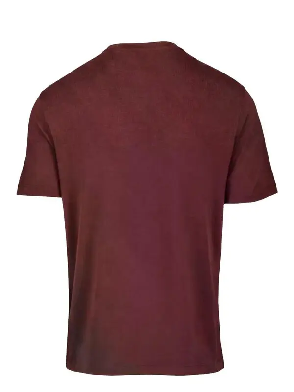 MAURIZIO BALDASSARI Linate Crew-neck Short-sleeve T-shirt - Brown