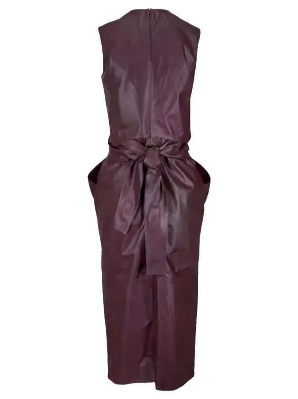 Altuzarra Sleeveless Tied-waist Midi Dress - Red