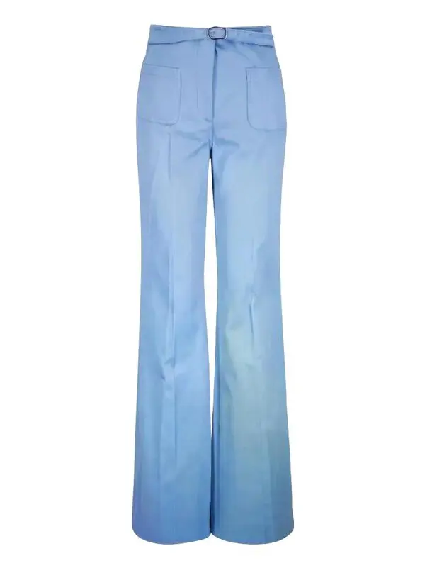 Dorothee Schumacher Belted Wide-leg Trousers - Blue