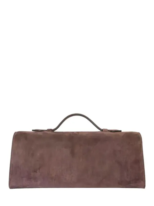 Savette Slim Symmetry Clutch Bag - Brown