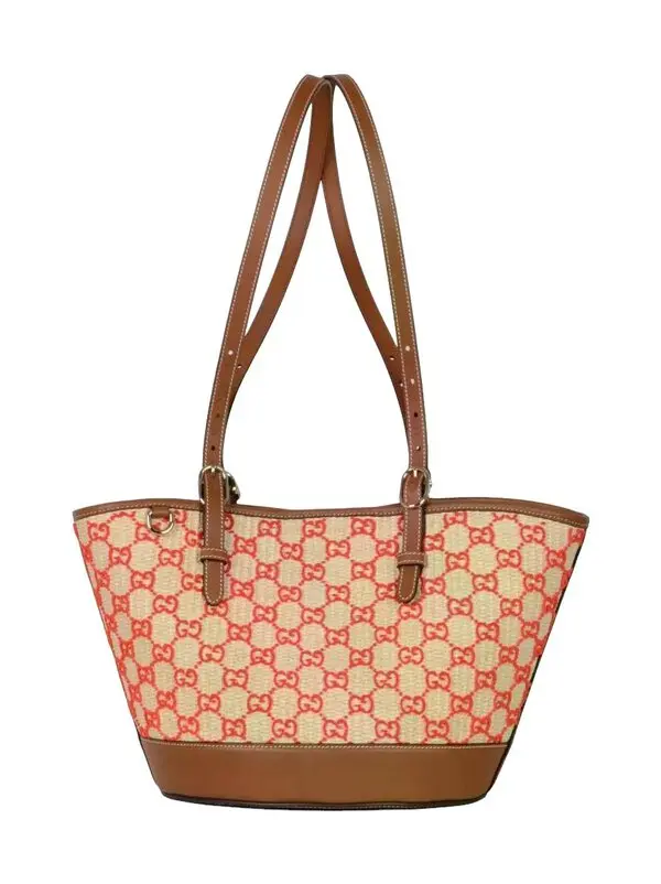 Gucci Small Gg Canvas Tote Bag - Neutrals