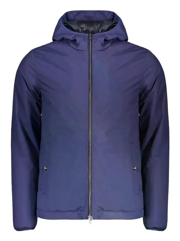 Herno Hooded Padded Jacket - Blue