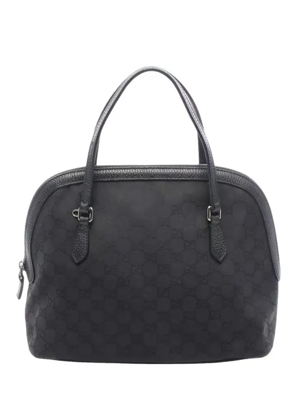 Gucci Gg Medium Dome Satchel - Black