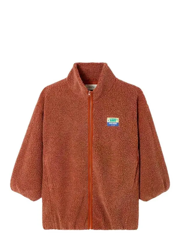 American Vintage Shearling-effect Jacket - Orange