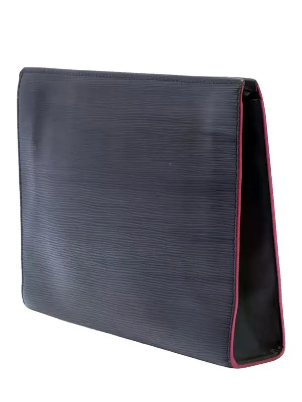LOUIS VUITTON 2017 Epi Toiletry Pouch 26 Clutch Bag - Black