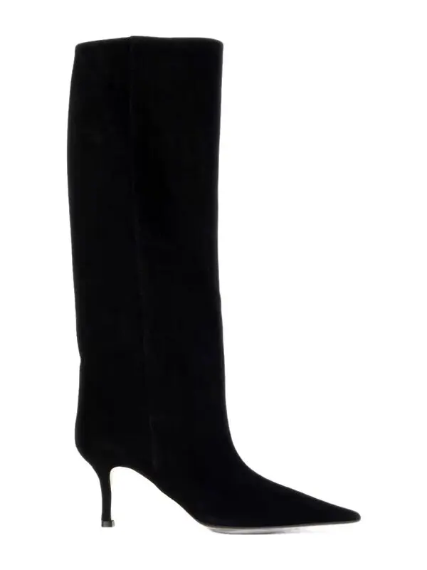 Gucci Naomi Pointed-toe Boots - Black