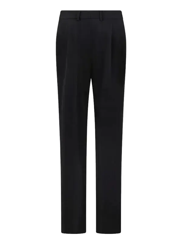 Alberta Ferretti High-waisted Tailored Trousers - Black