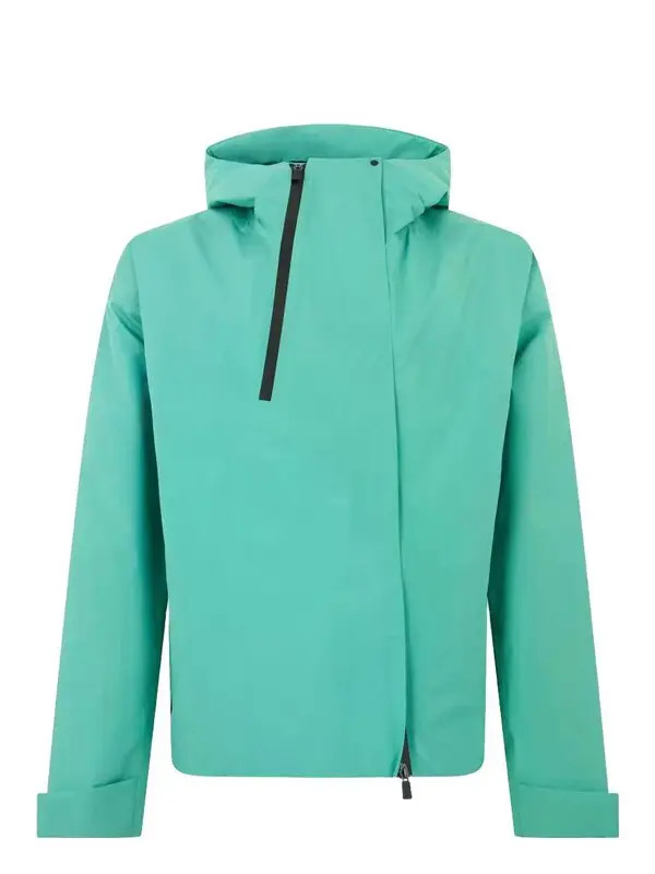 Herno Zip-fastening Hooded Windbreaker - Green