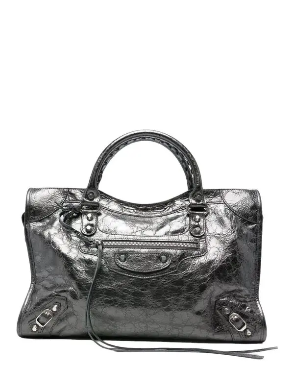 Balenciaga Neo Classic Tote Bag - Silver