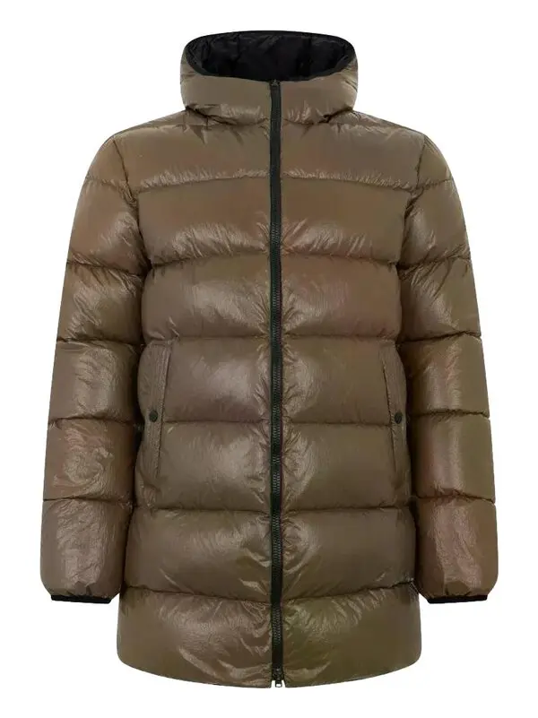 Herno Padded Hooded Jacket - Brown