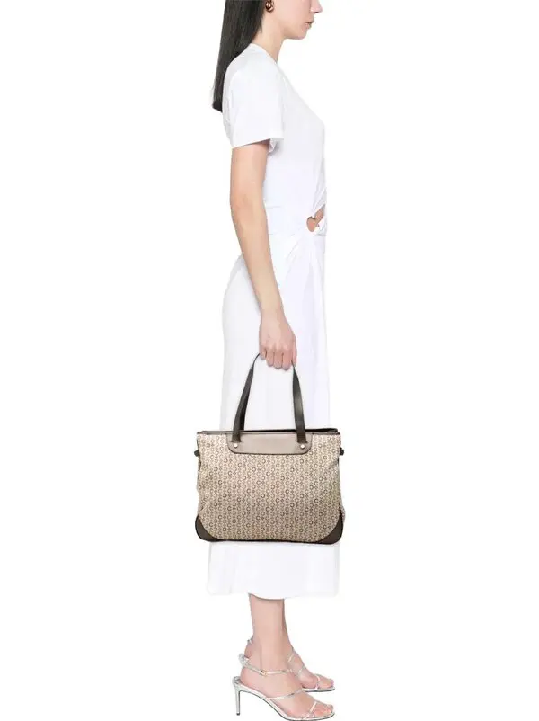 Celine Macadam Canvas Tote Bag - Neutrals