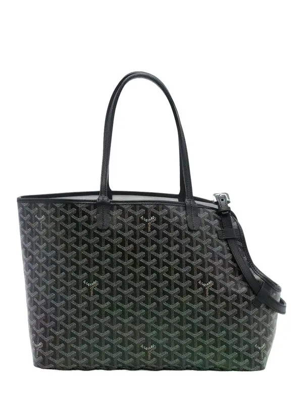 Goyard Goyardine Canvas Pet Carrier Travel Bag - Black