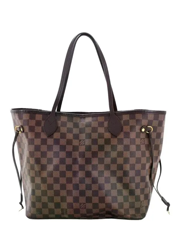 LOUIS VUITTON Damier Mm Tote Bag - Brown