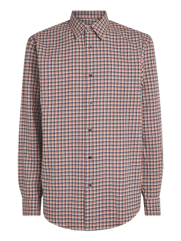 Dries Van Noten Flannel Check Shirt - Red