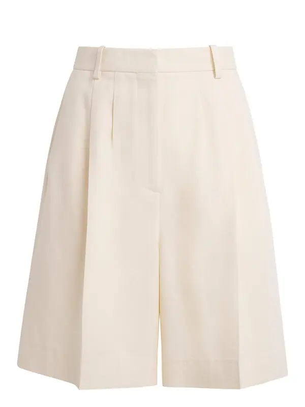 ANINE BING Bryson Shorts - Ivory