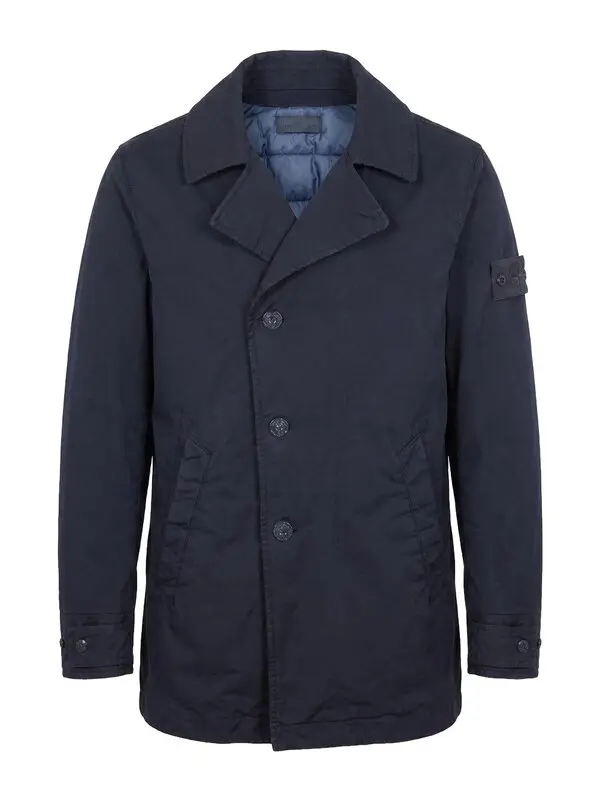 Stone Island David-tc Caban Coat - Multicolor
