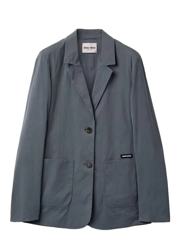 Miu Miu Cotton Blazer - Multicolor
