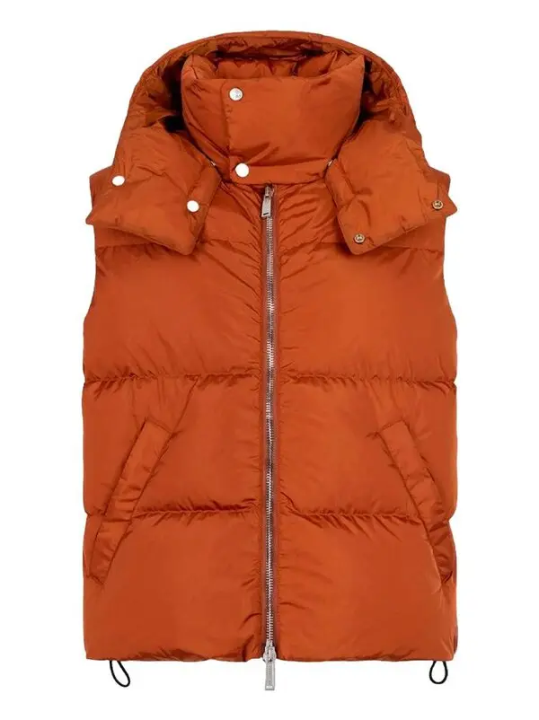 Dsquared2 Hooded Down Vest - Multicolor