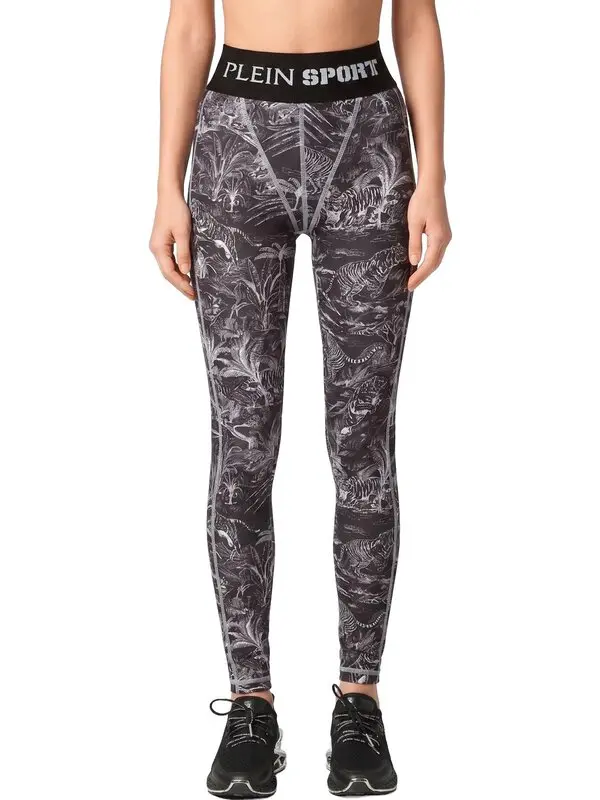 PLEIN SPORT Leggings - Black