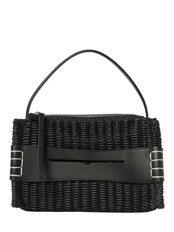 JW Anderson Woven Handbag - Black
