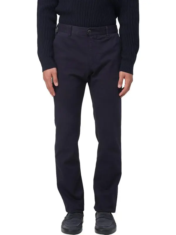 Incotex Slim Fit Stretch Cotton Chino Trousers - Blue