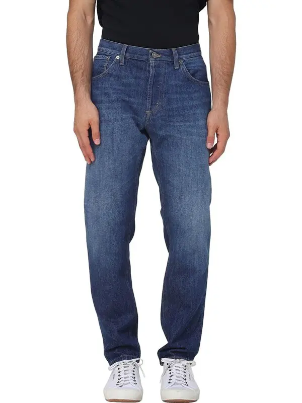 DONDUP Brighton Carrot Fit Five-pocket Jeans In Stretch Denim - Blue
