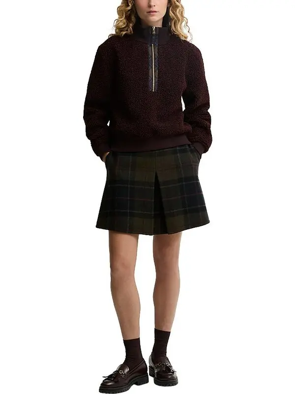 Barbour Fawne Fleece Sweatshirt - Fig