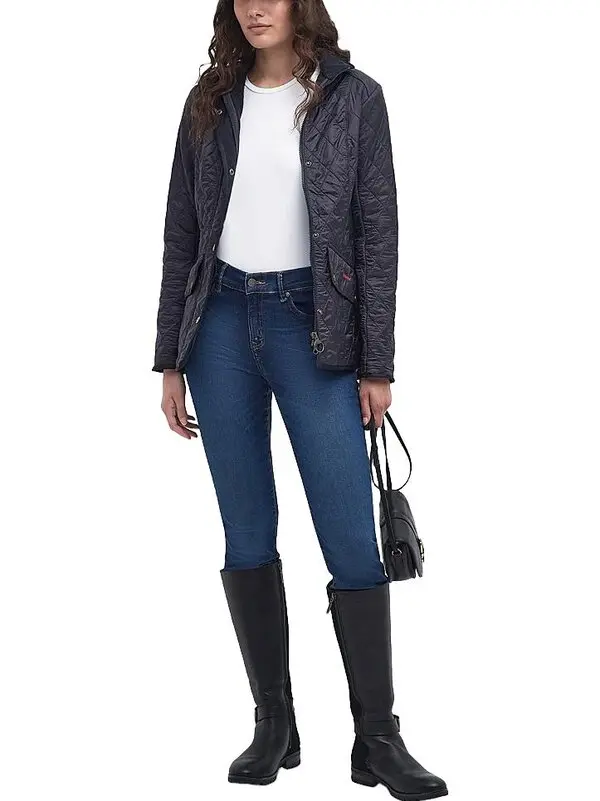 Barbour Cavalry Polar Quilted Coat - Navy