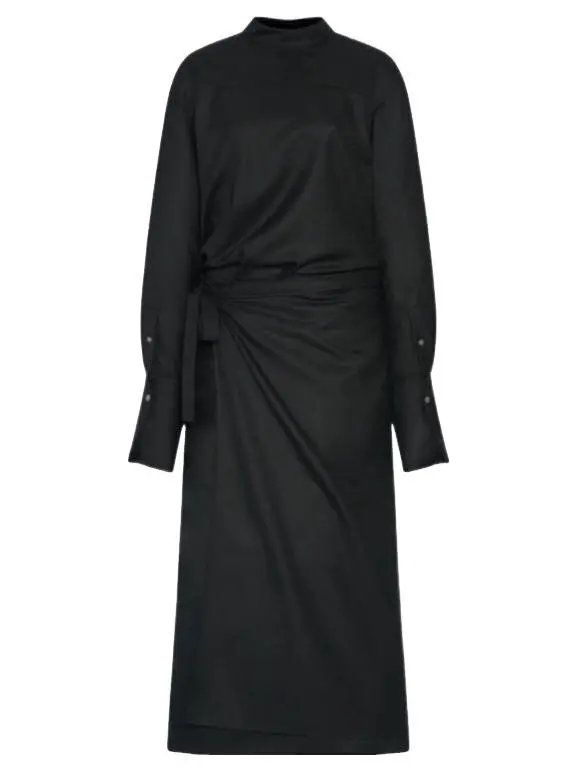 THE ROW Thalassa Maxi Dress - Black