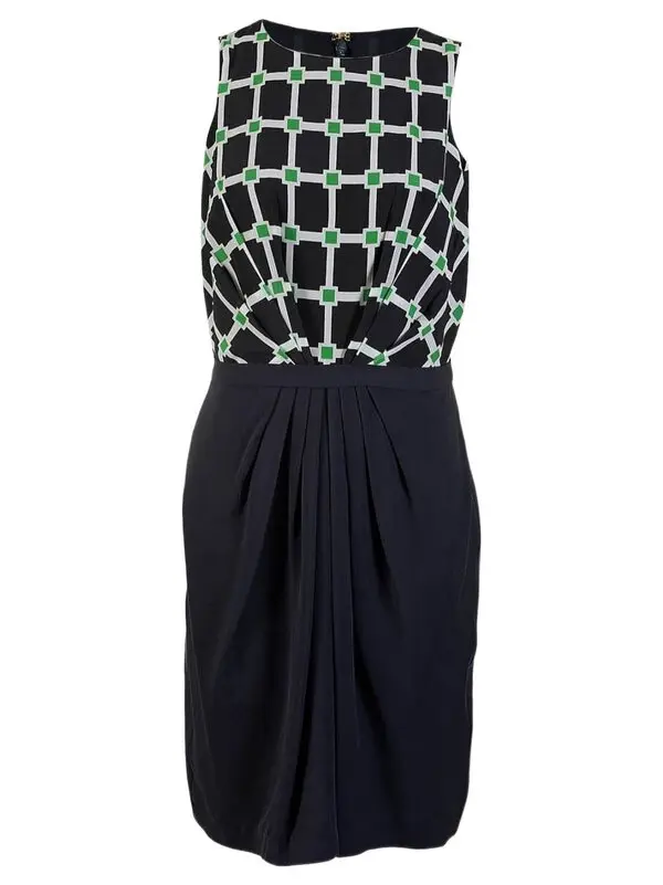 Michael Kors Gathered Detailed Sleeveless Dress - Black