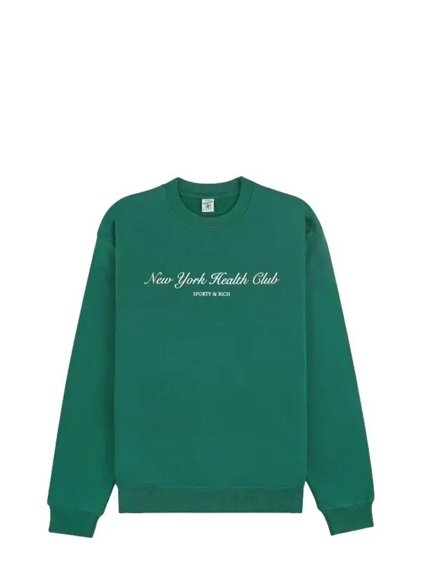 SPORTY  RICH Sporty & Rich Cotton Crewneck Sweatshirt - No